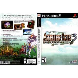 แผ่นเกมส์ [PS2] (เกมแนะนำ) Atelier Iris 3 - Grand Phantasm (USA ...