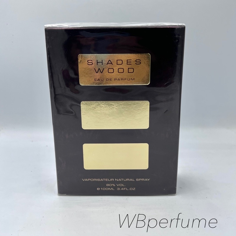 น้ำหอม แท้100% Armaf Shades Wood edp 100ml หายาก โคลน Killian rose oud ...