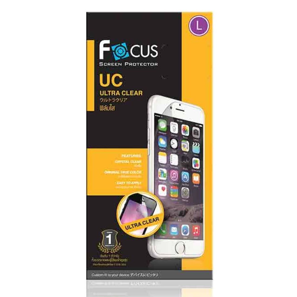 Focus ฟิล์มกันรอยแบบใส Realme ทุกรุ่น (Ultra clear) | Shopee Thailand