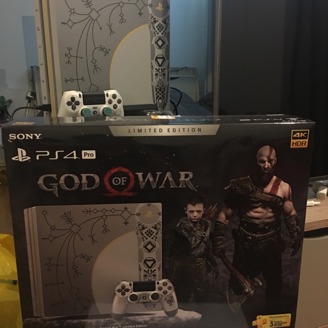 ขายเครื่อง Ps4 Limited God of War Pro มือ1 | Shopee Thailand