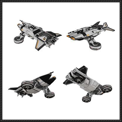 DIY Papercraft Mass Effect M-44 Hammerhead | Shopee Thailand
