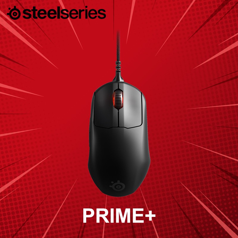 เมาส์เกมมิ่ง SteelSeries รุ่น Prime+ ประกันศูนย์ 1 ปี | Shopee Thailand
