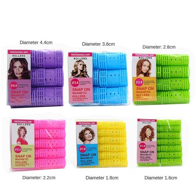 พร้อมส่ง 14Pcs Heatless Hair Curler No Heat Hair Rollers Plastic Bangs ...