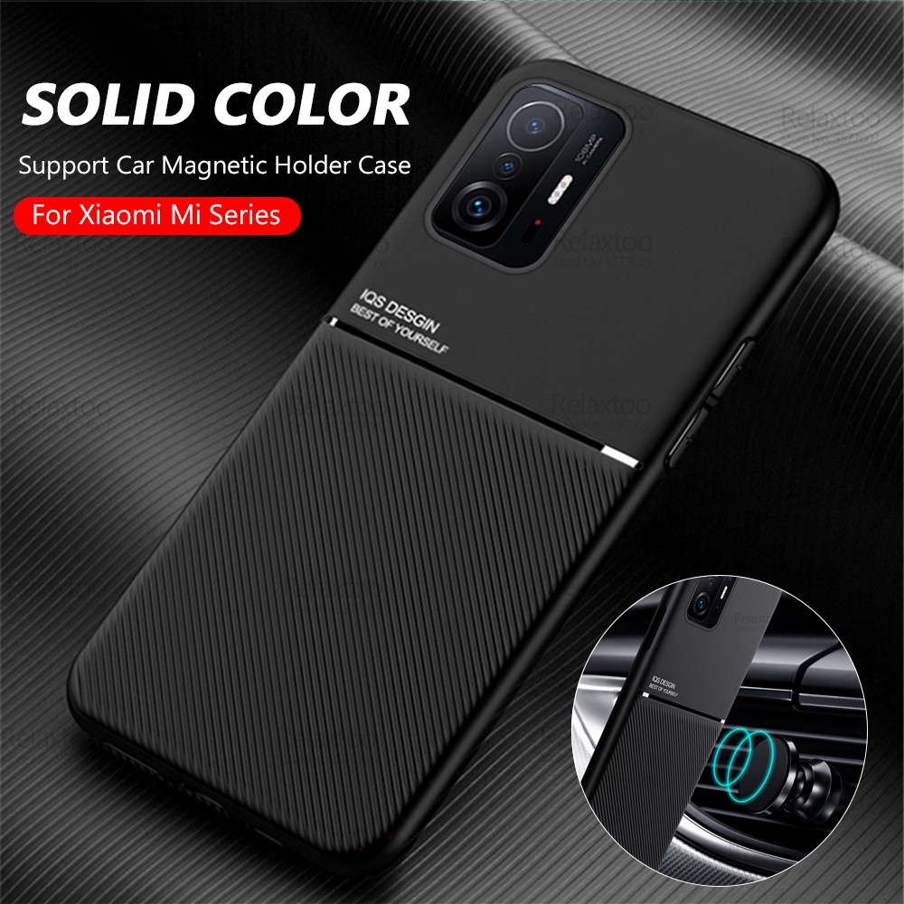 Car Magnetic Holder Case For Xiaomi 11T Pro Xiomi Mi 11 Lite Light ...