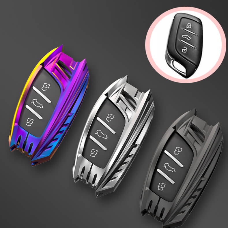 For MG HS EV MG-ZS MG3 MG6 Keyless Remote Car Key Zinc Alloy+TPU ...