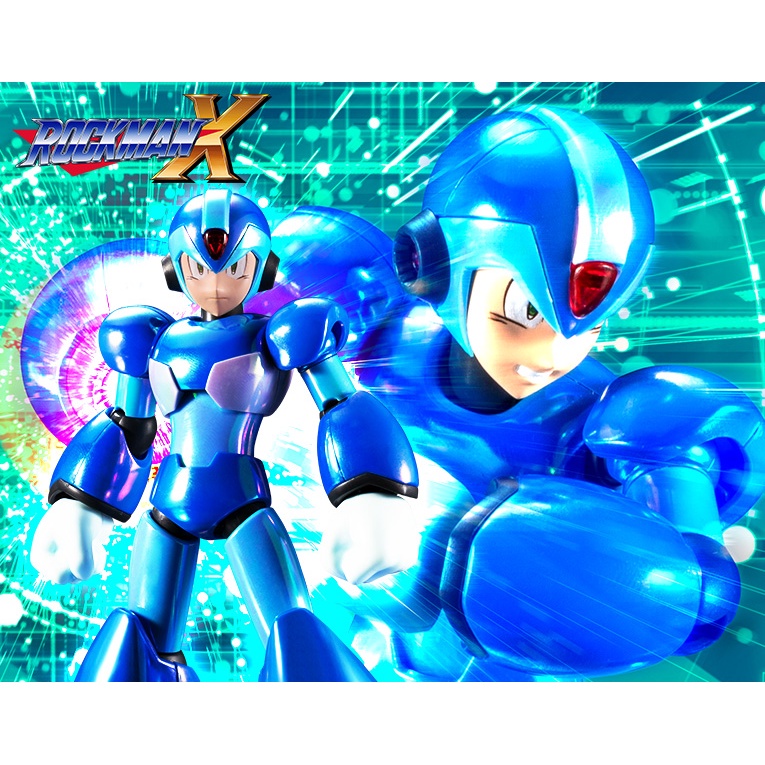 [ของแท้] Kotobukiya Plastic Model Kit Rockman X Premium Chrage Shot ...