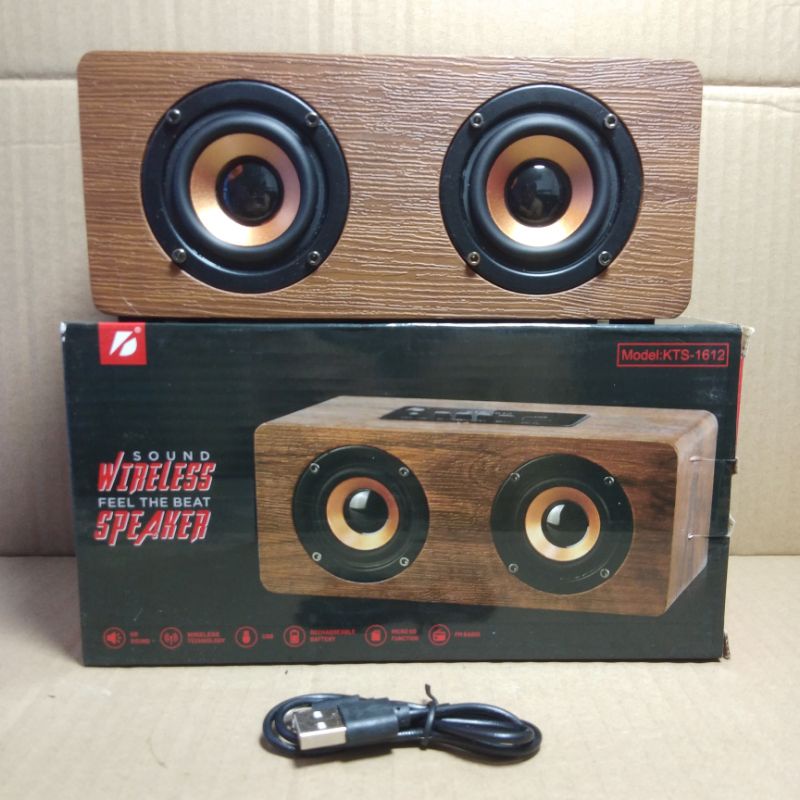 ลำโพงบูลทูธ KTS-1612/KTS1108 เสียงดี เบสแน่น ใช้งานง่าย ลำโพงแบบพกพา เชื่อมต่อแบบไร้สาย | Shopee ...