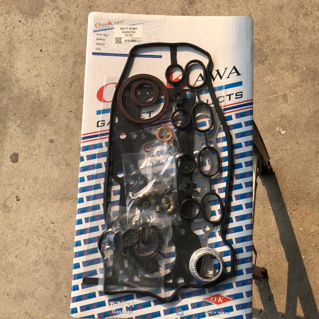 ปะเก็นชุดใหญ่ Daihutsu K3-VE ไดฮัสสุ 4สูบ รถมาเลเซีย (04111-97401 ...