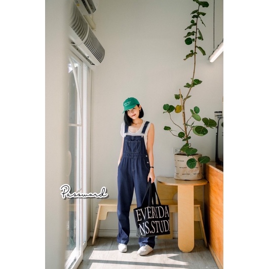 TE301 : เอี๊ยมยีนส์ตัวใหม่ทรงสวยมาก | Shopee Thailand