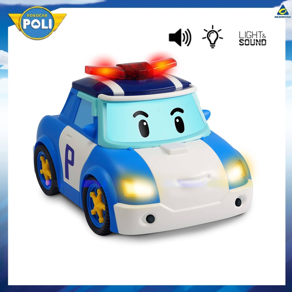 Robocar Poli(โรโบคาร์โพลิ)Sound & Light Transforming Poli ของเล่นโรโบคา ...