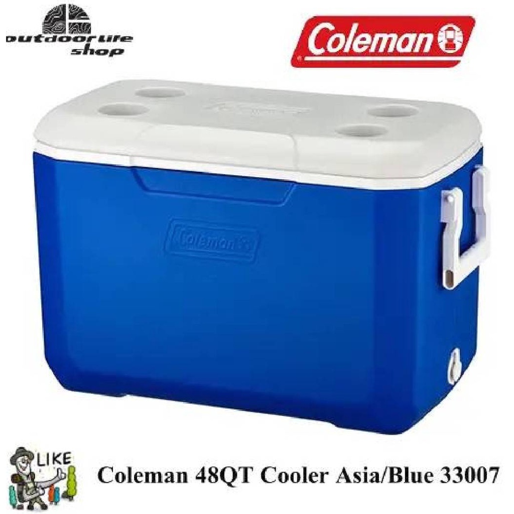 Coleman 48QT Cooler Asia/Blue 33007 TOLC0472 | Shopee Thailand