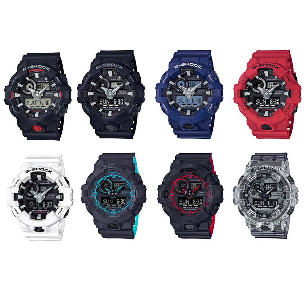 Casio G-Shock รุ่น (GA-700-1A,GA-700-1B,GA-700-2A,GA-700-4A,GA-700-7A ...