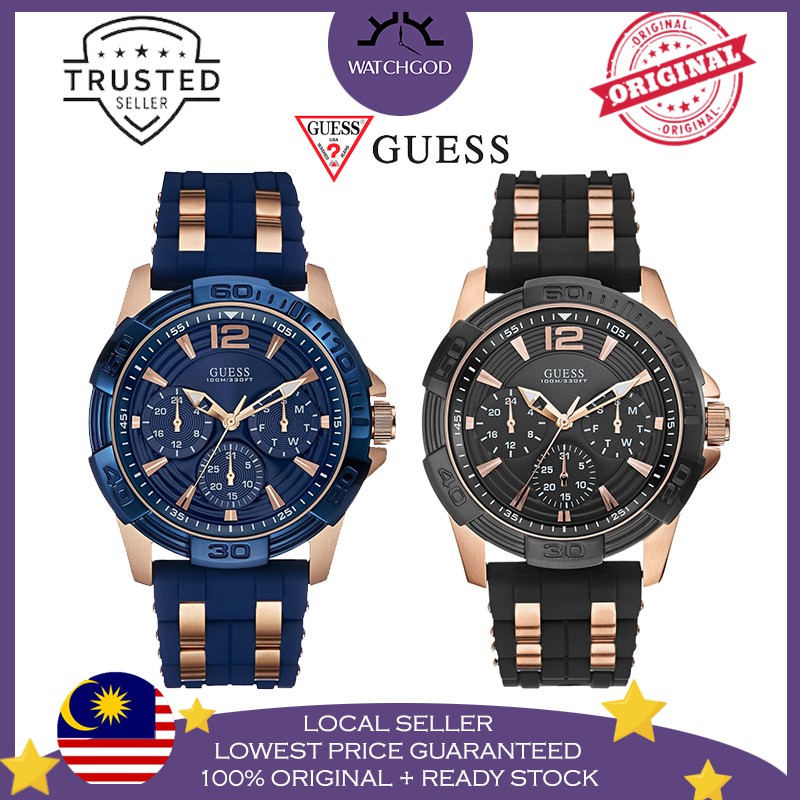 [100% Original & FREE BRACELET] Guess Masculine Multi Function ...