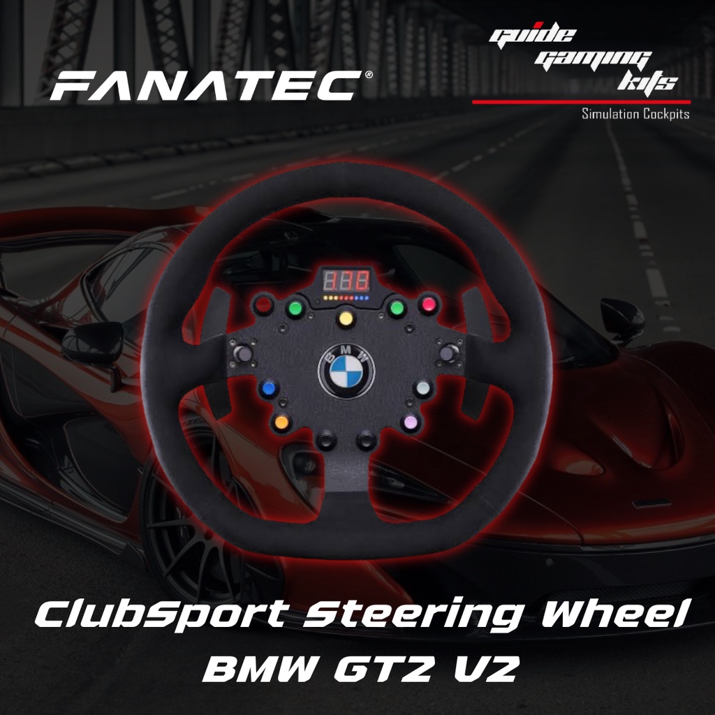 Fanatec ClubSport Steering Wheel BMW GT2 V2 | Shopee Thailand