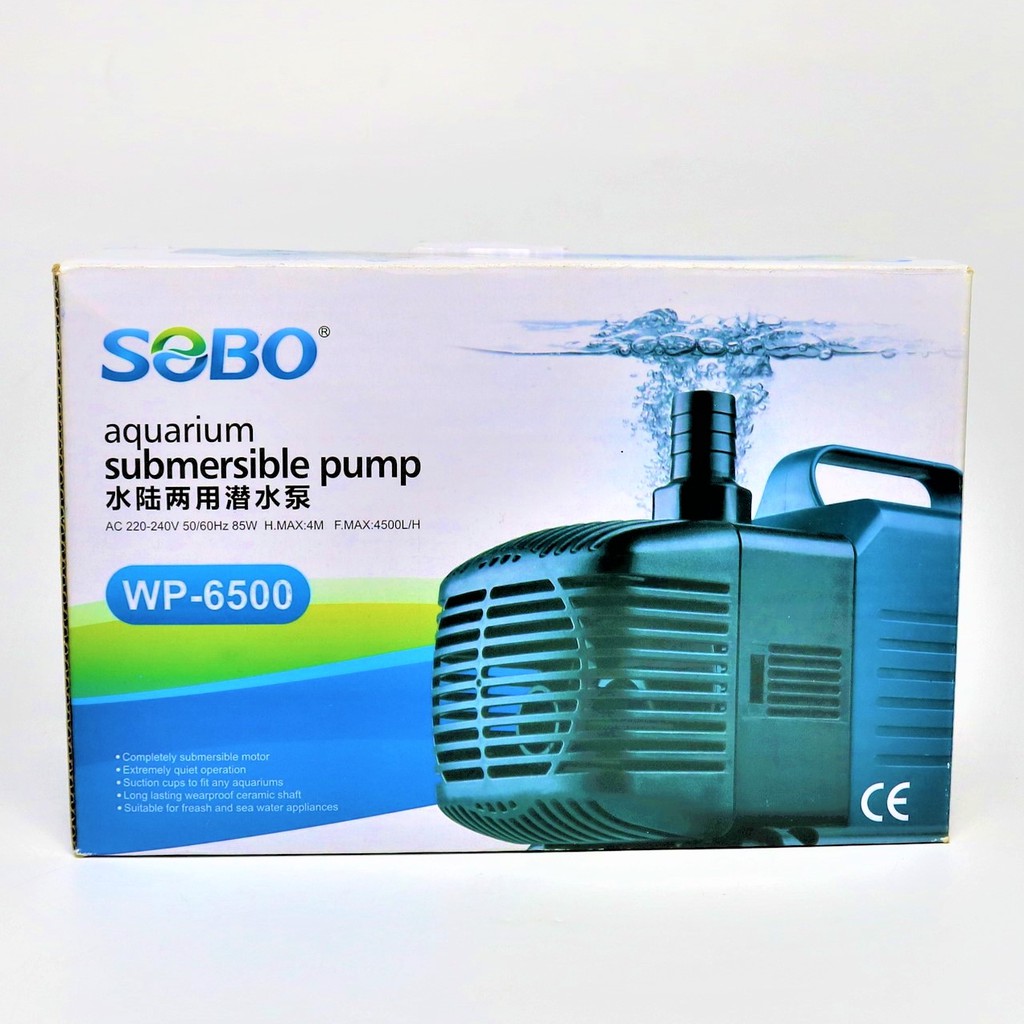 ปั๊มน้ำตู้ปลา,บ่อปลา SOBO WP-6500 | Shopee Thailand