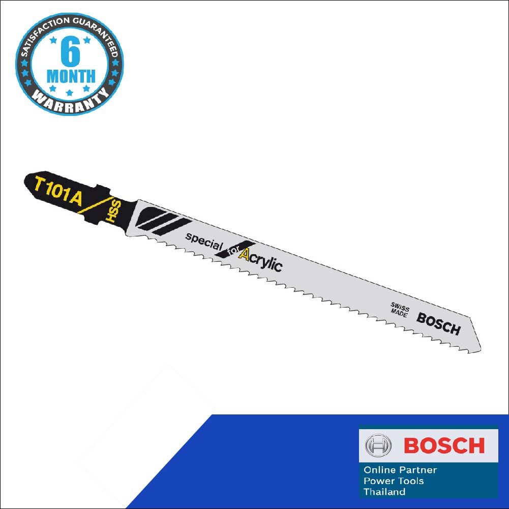 Bosch T101A ใบเลื่อยจิ๊กซอ (5pcs) | Shopee Thailand
