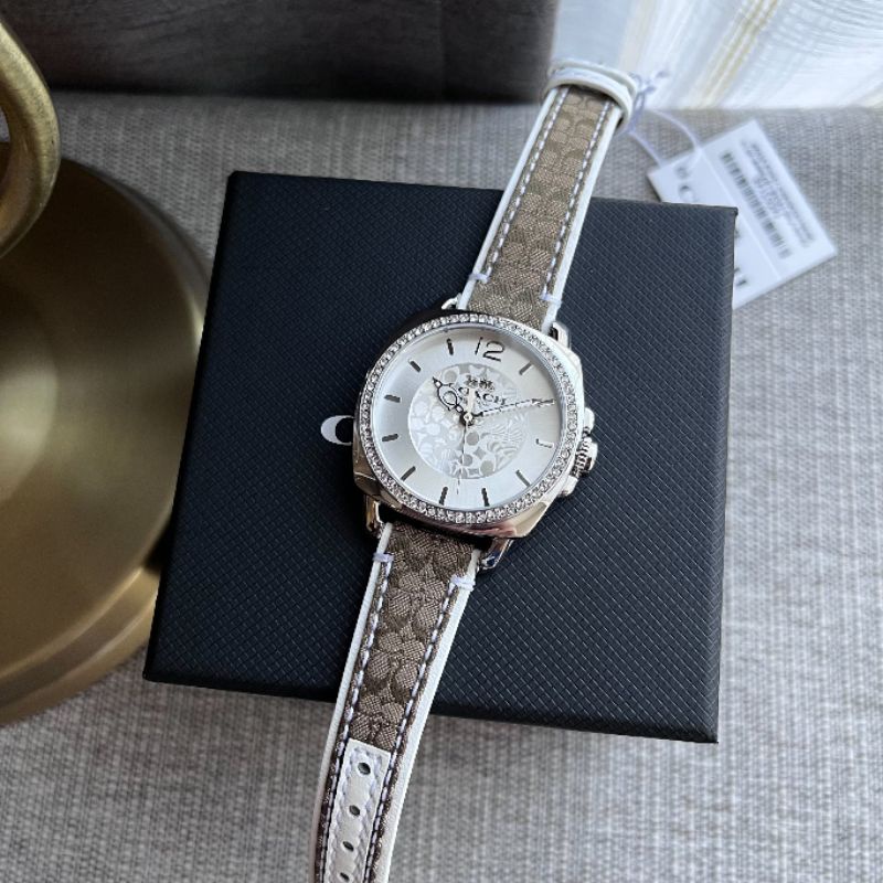 🆕️นาฬิกาCOACH Boyfriend Lady's Watch 14503148 | Shopee Thailand