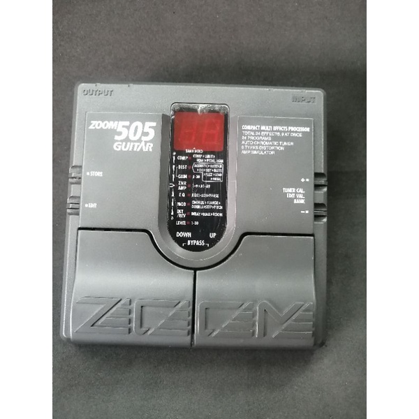 ZOOM 505 มัลติเอฟเฟคกีตาร์ | Shopee Thailand