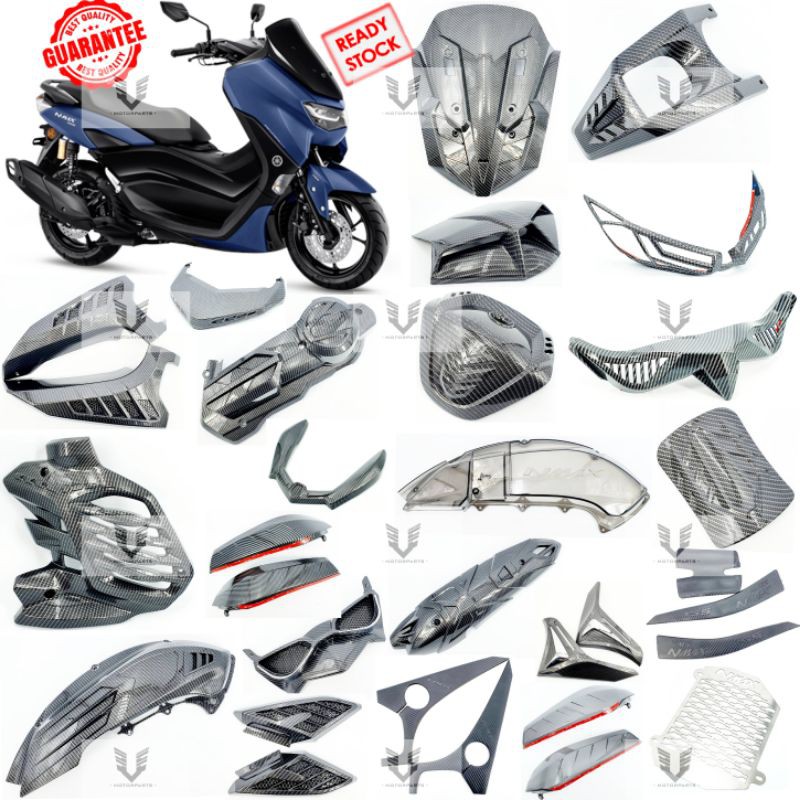 Yamaha Nmax ใหม่ 2020/2021 V2 Body Cover Carbon อุปกรณ์เสริมฝาครอบ ...