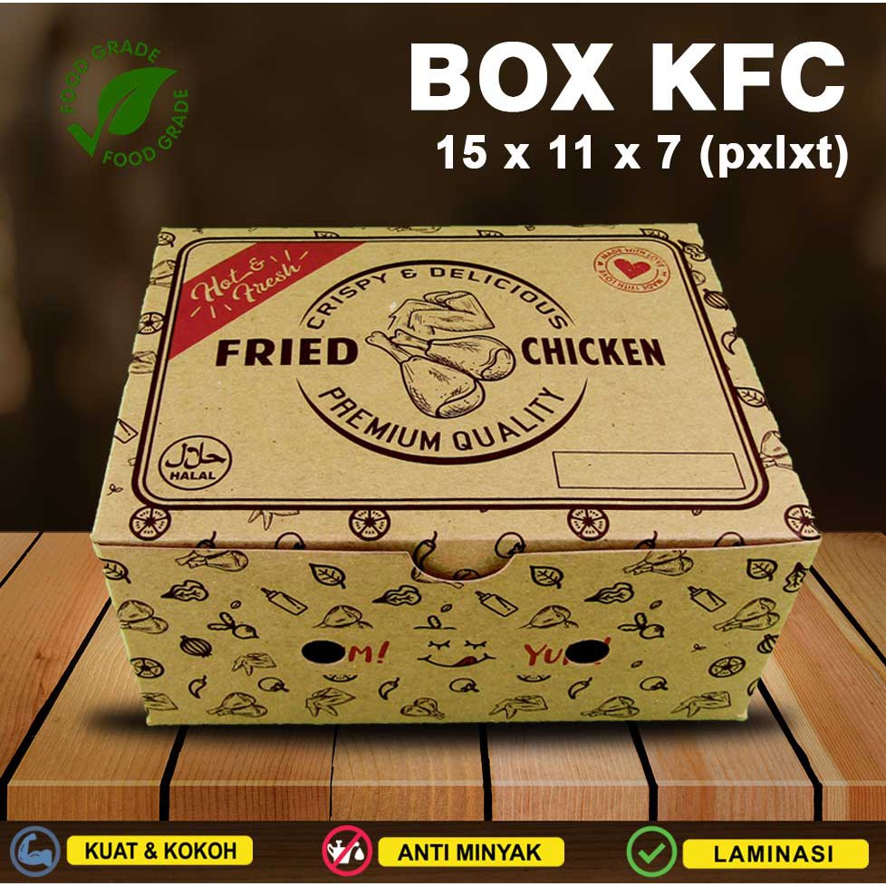 Kfc Box - KFC Box - KFC Box - ไก่ทอด - CHOCOLATE - HOT&FRESH (50 ชิ้น ...