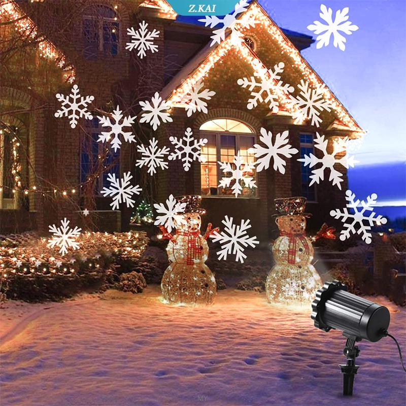 2021 Snow Laser Snowfall Projector ย้ายหิมะกลางแจ้งในร่ม สวน เลเซอร์ ...