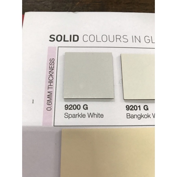 แผ่นโฟเมก้า Formica TD board 9200 hg ขาวเงา ขนาด 120ซม x 240ซม หนา 0.6 ...