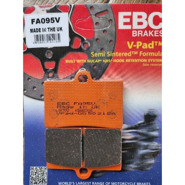 ผ้าเบรค EBC Brakes รุ่นผ้า Big Bike / คาลิปเปอร์ เบรมโบ้ Brembo 4 pot ...