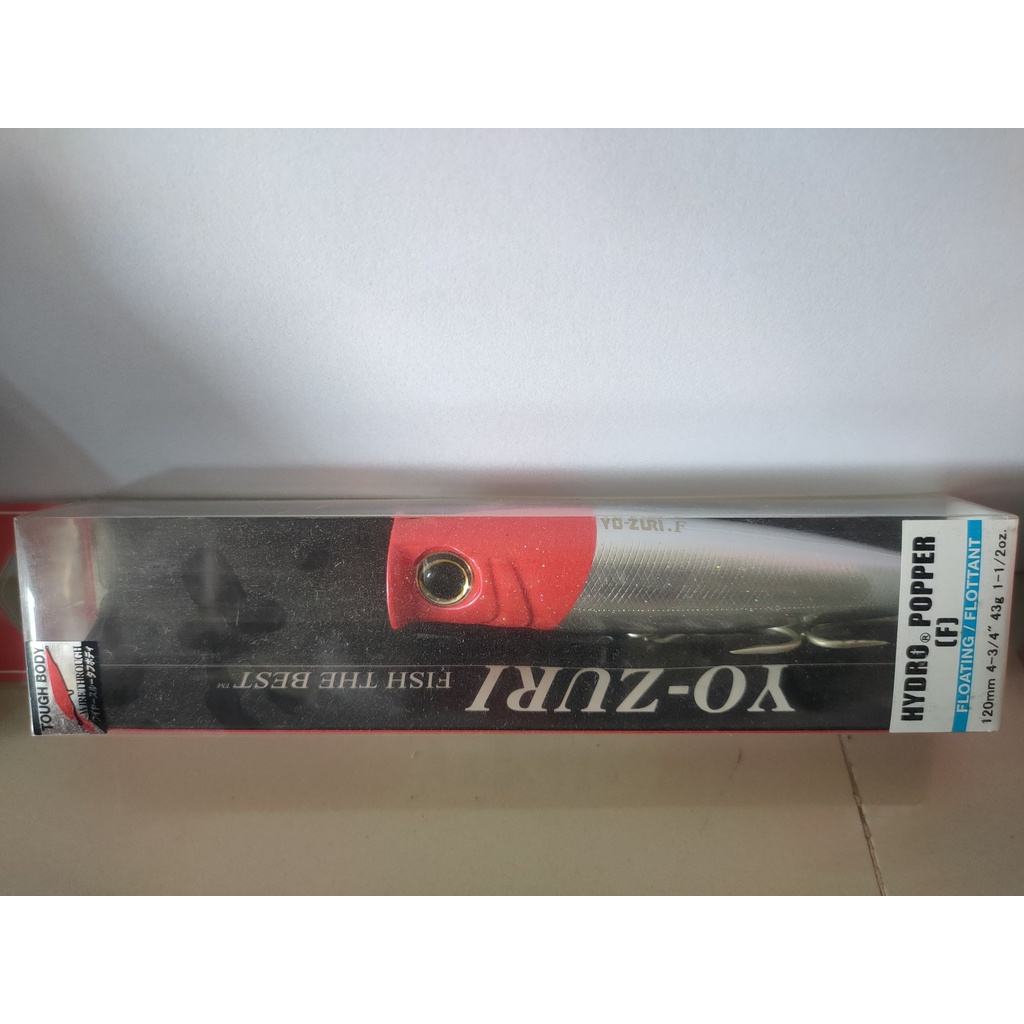 เหยื่อ Yo Zuri Hydro Popper เหยื่อป๊อปขนาด9และ12เซ็น Pop Yo Zuri 90mm