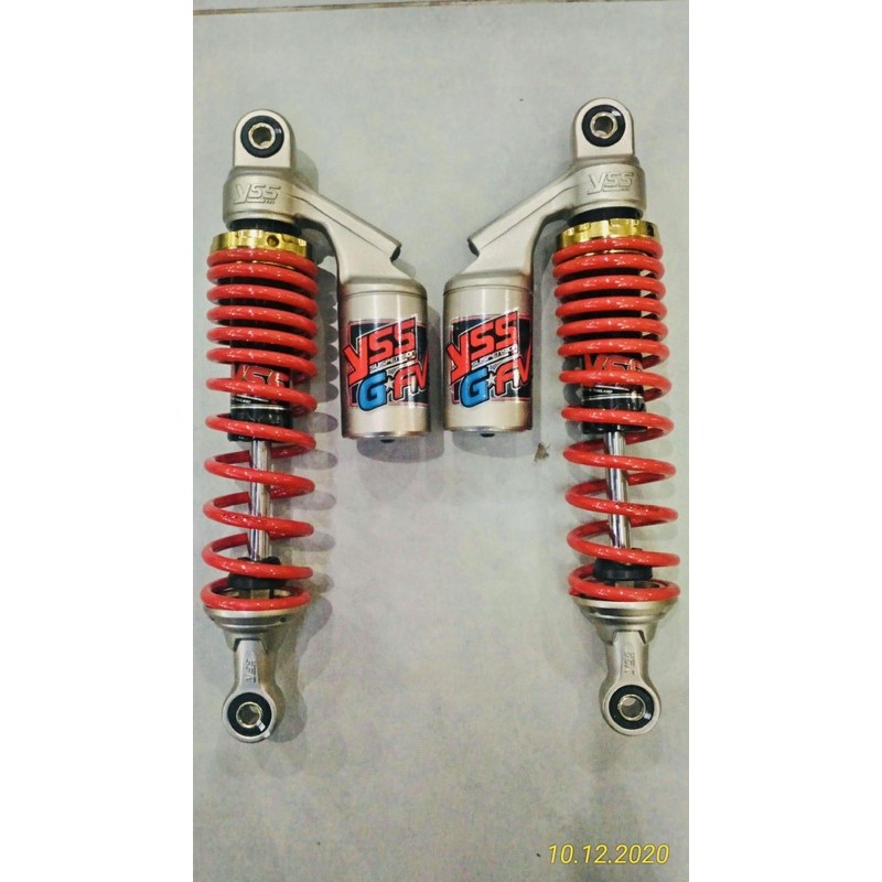 โช้คหลัง YSS wave g five 320-340 มิล สปริงแดง | Shopee Thailand