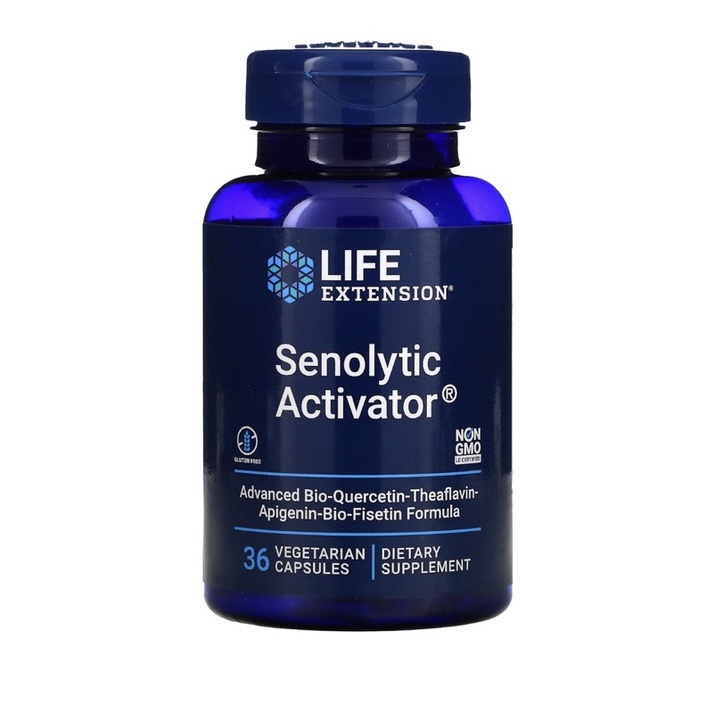 Senolytic Activator ไฟเซติน ช่วยให้ร่างกายจัดการกับเซลล์ชรา 36 capsules ...