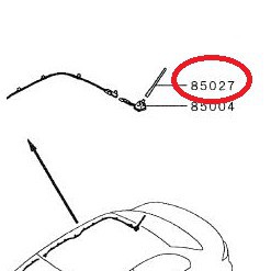 เสาอากาศ Mitsubishi มิตซู แท้ เบิกศูนย์ | Shopee Thailand