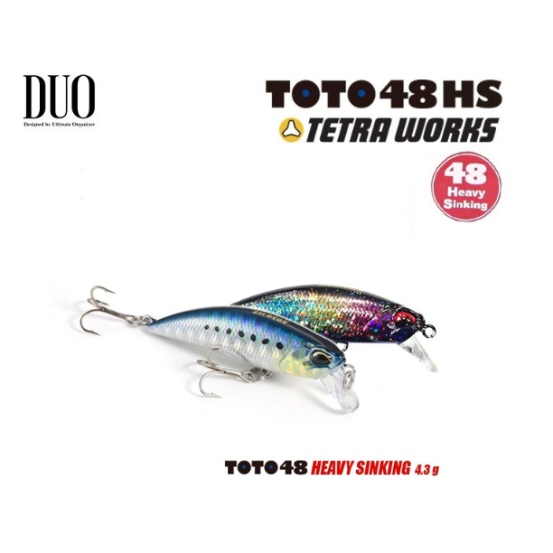 เหยื่อปลอม DUO Tetra Works TOTO 48S | Shopee Thailand