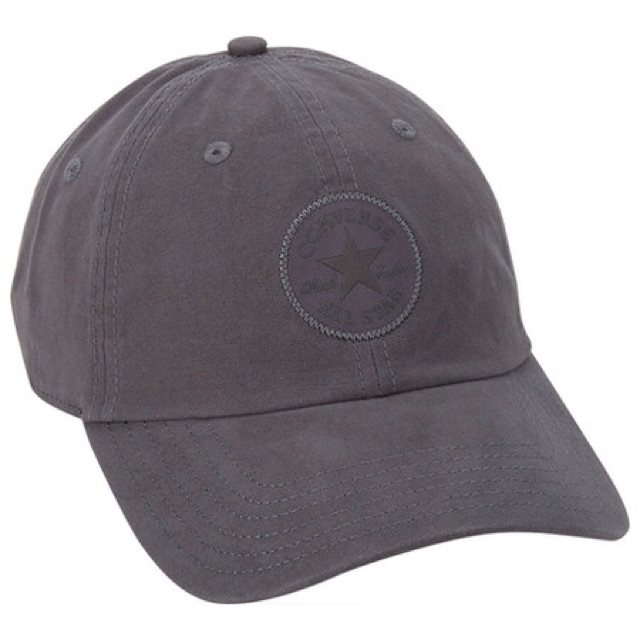 หมวก converse monotone core cap สีเทาเข้ม | Shopee Thailand
