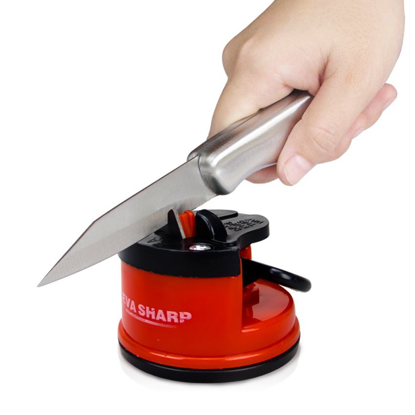 ที่ลับมีด ของมีคมพกพาได้ (สีแดง) Kleva Sharp | Shopee Thailand