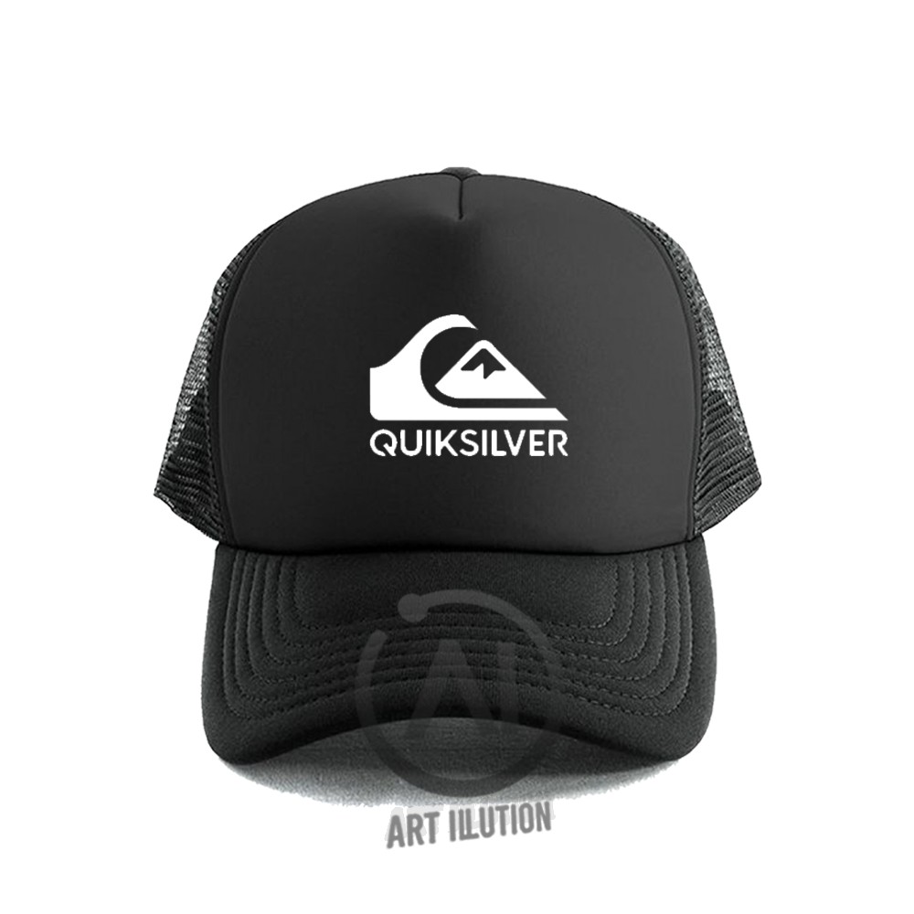 Distro Trucker Hat/Net Hat - Quiksilver Hat โลโก้ล่าสุด PREMIUM QUALITY ...