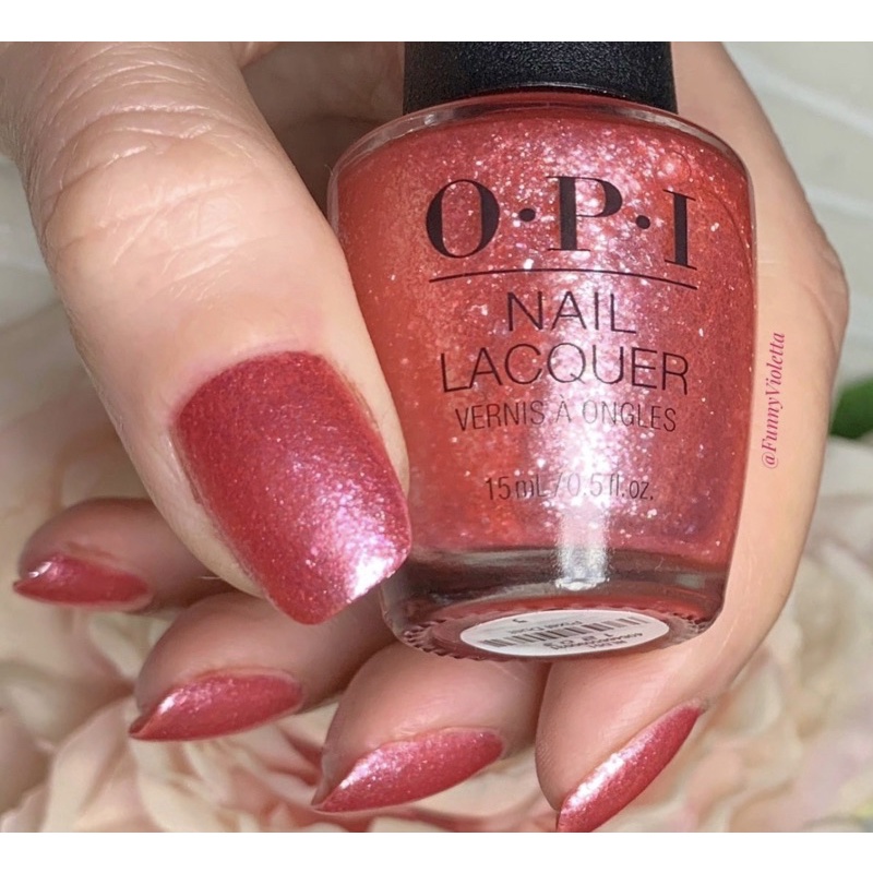 พร้อมส่ง OPI Pixel Dust สีชมพูน่ารัก ชิมเมอร์ตาแตกระยิบ สวยหวานลูกคุณ ...