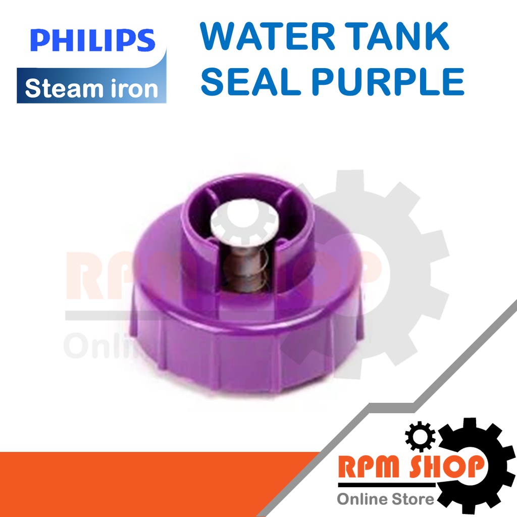 WATER TANK SEAL PURPLE ฝาปิดแท็งก์เตารีดไอน้ำ PHILIPS GC506 (996510072223) | Shopee Thailand