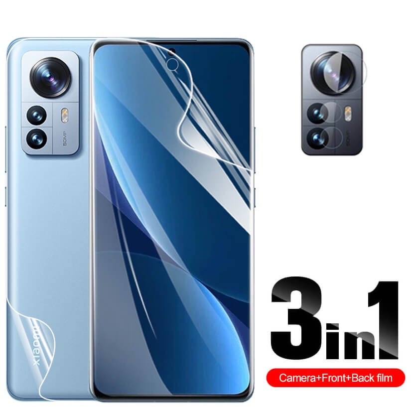 ฟิล์มกระจกนิรภัยกันรอยหน้าจอ แบบเต็มจอ สําหรับ Xiaomi Mi 12X Xiomi ...