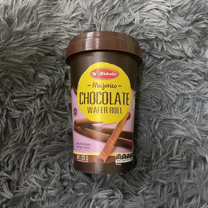 Majorico wafer roll (kokola) โคโคล่า เวเฟอร์โรลสอดไส้ 4 รสชาติ 120g ...