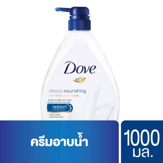Dove liquid Soap Deeply Nourishing Dark Blue 1000ml | Shopee Thailand