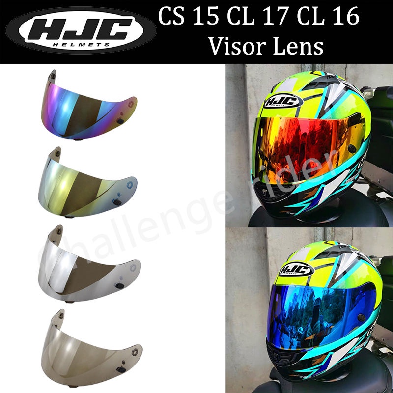 HJC Visor Lens สำหรับ CS 15 / CL 17 /16 / S9 / CS R1 / R2 / TR1 / FG15 ...