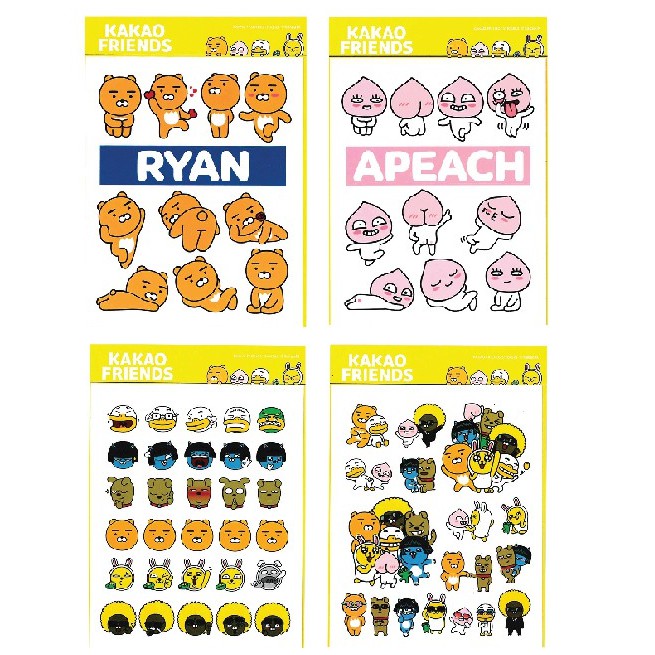 KAKAO FRIENDS STICKER #KK262 | Shopee Thailand