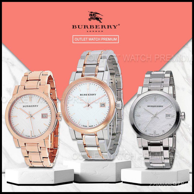 QhB4 BURBERRY รุ่น BU9125 BU9126 BU9105 ของแท้100% WATCH นาฬิกาแบรนด์ ...