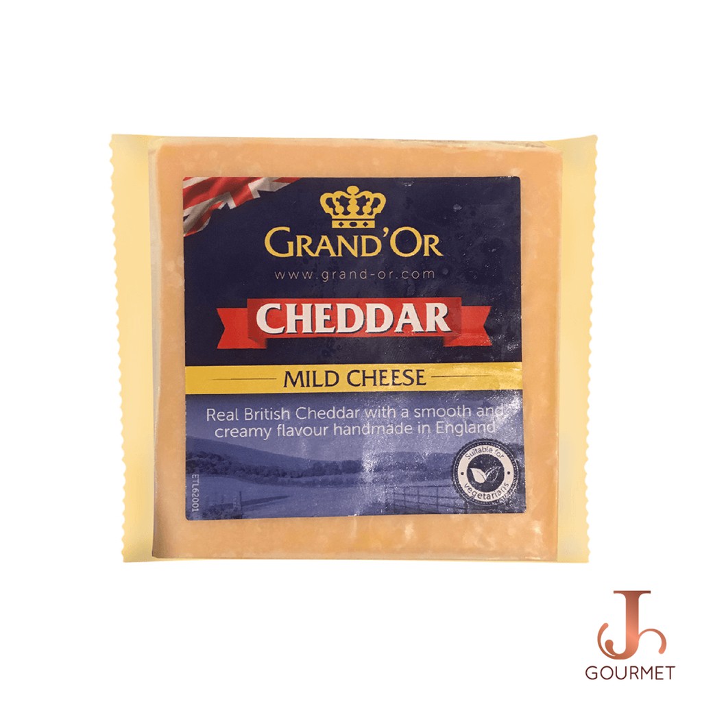 นำเข้า! ชีสเชดดาร์ Grand'Or Red Mild Cheddar 200g | Shopee Thailand