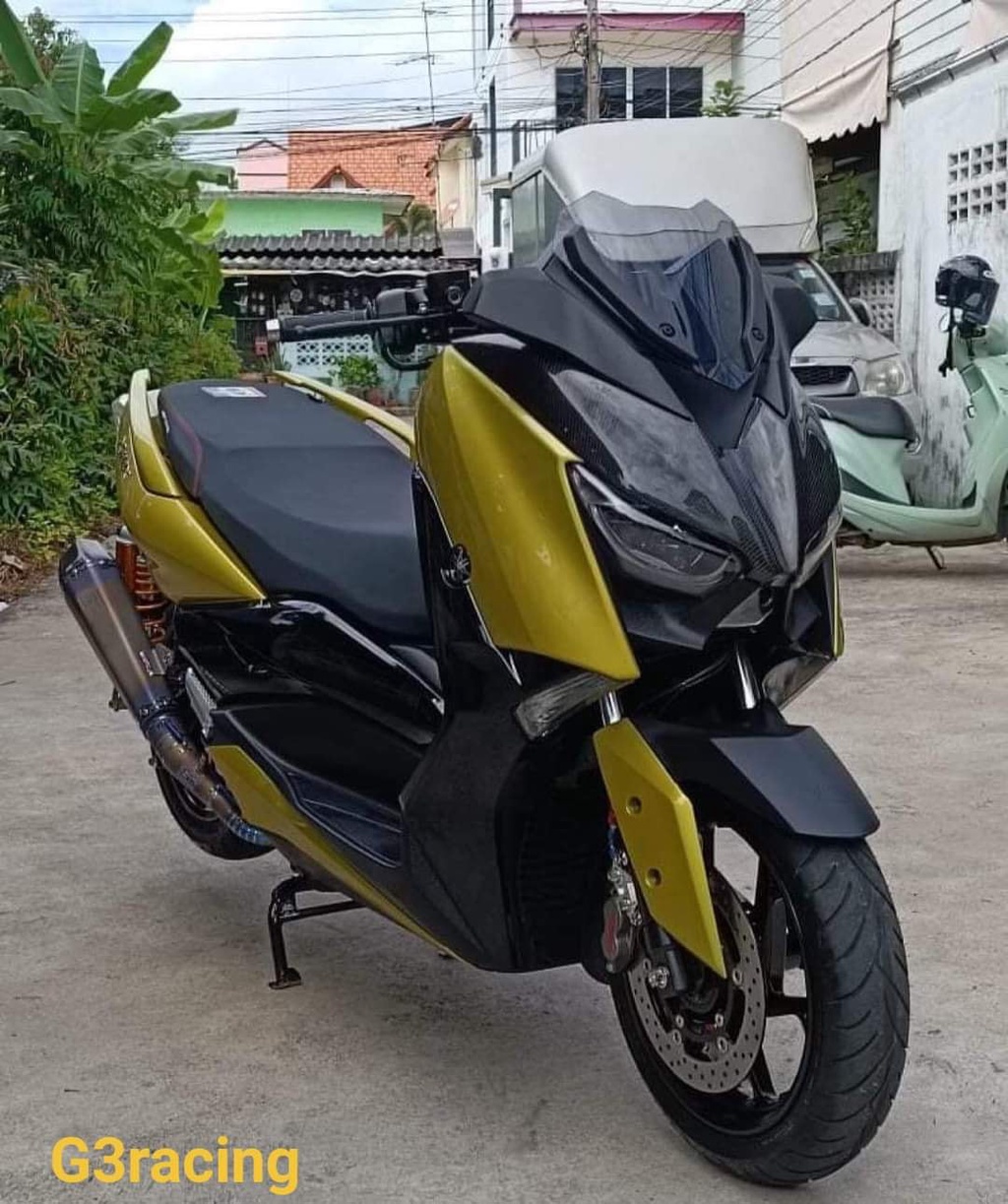 Xmax V1 250 ค้างคาวกระจก,hitam,hijau,biru,clear,thailook | Shopee Thailand