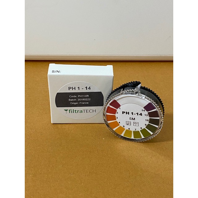 pH Indicator Paper Roll 1-14 Length 5M กระดาษวัดความกรด ด่าง ยี่ห้อ ...