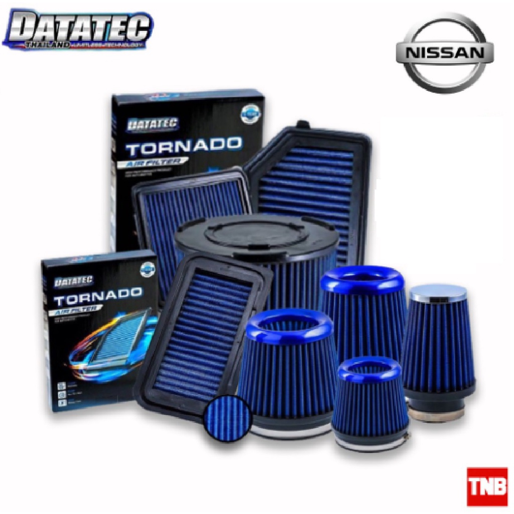 Datatec Tornado Air Filter สำหรับ Nissan March Almera navara กรองอากาศ ...