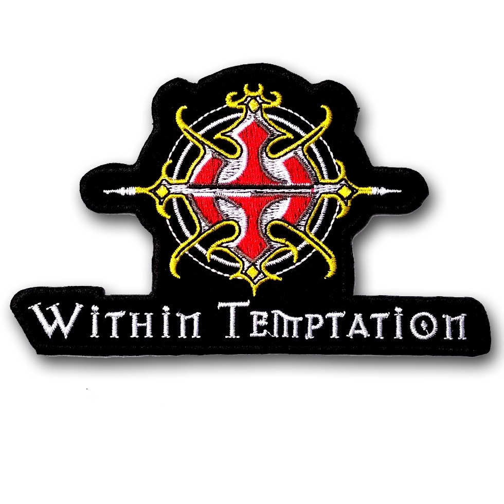 อาร์มติดเสื้อ ตัวรีดติดเสื้อผ้า อาร์ม ตัวรีด วงดนตรี ร็อค เฮพวี่ โกธิค เมทัล Within Temptation ...