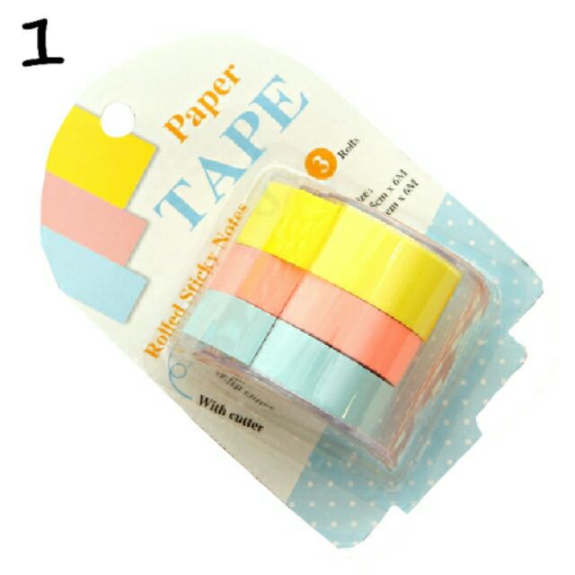 Paper Tape 3 สี | Shopee Thailand