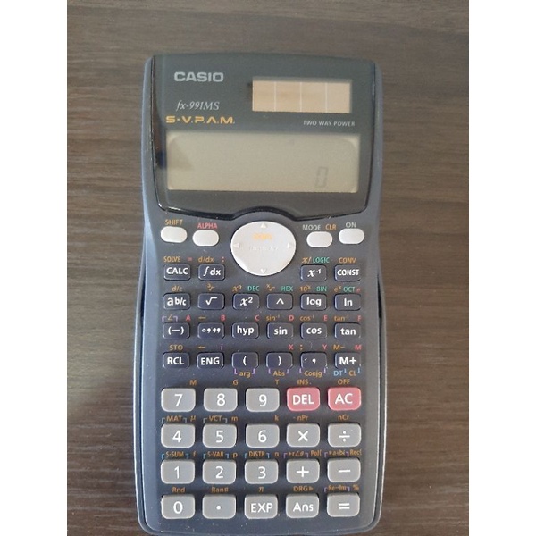 Casio เครื่องคิดเลขวิทยาศาสตร์ FX-991 MS สินค้ามือสอง จอเบิร์นแต่สามารถ ...
